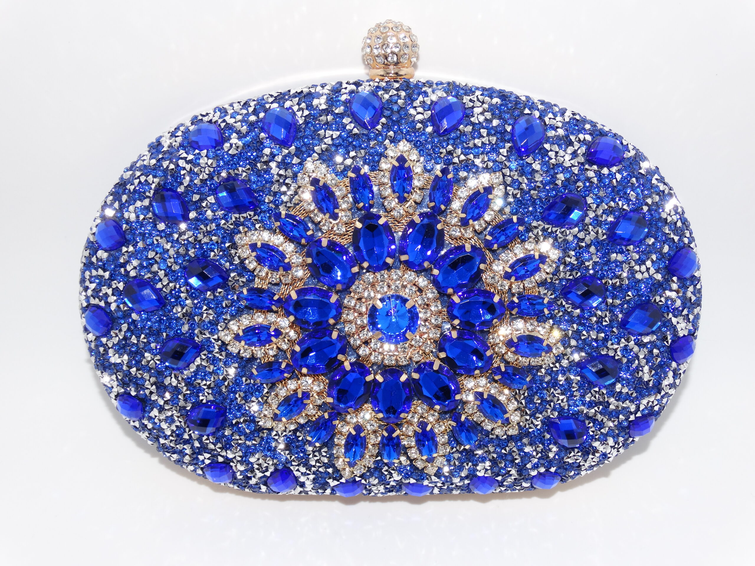 Floral Oval Clutch | Trendoza